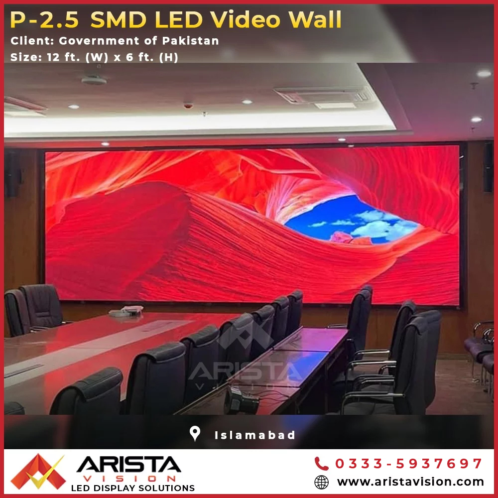 Arista Vision - Quality Indoor & Outdoor SMD Screens in Pakistan