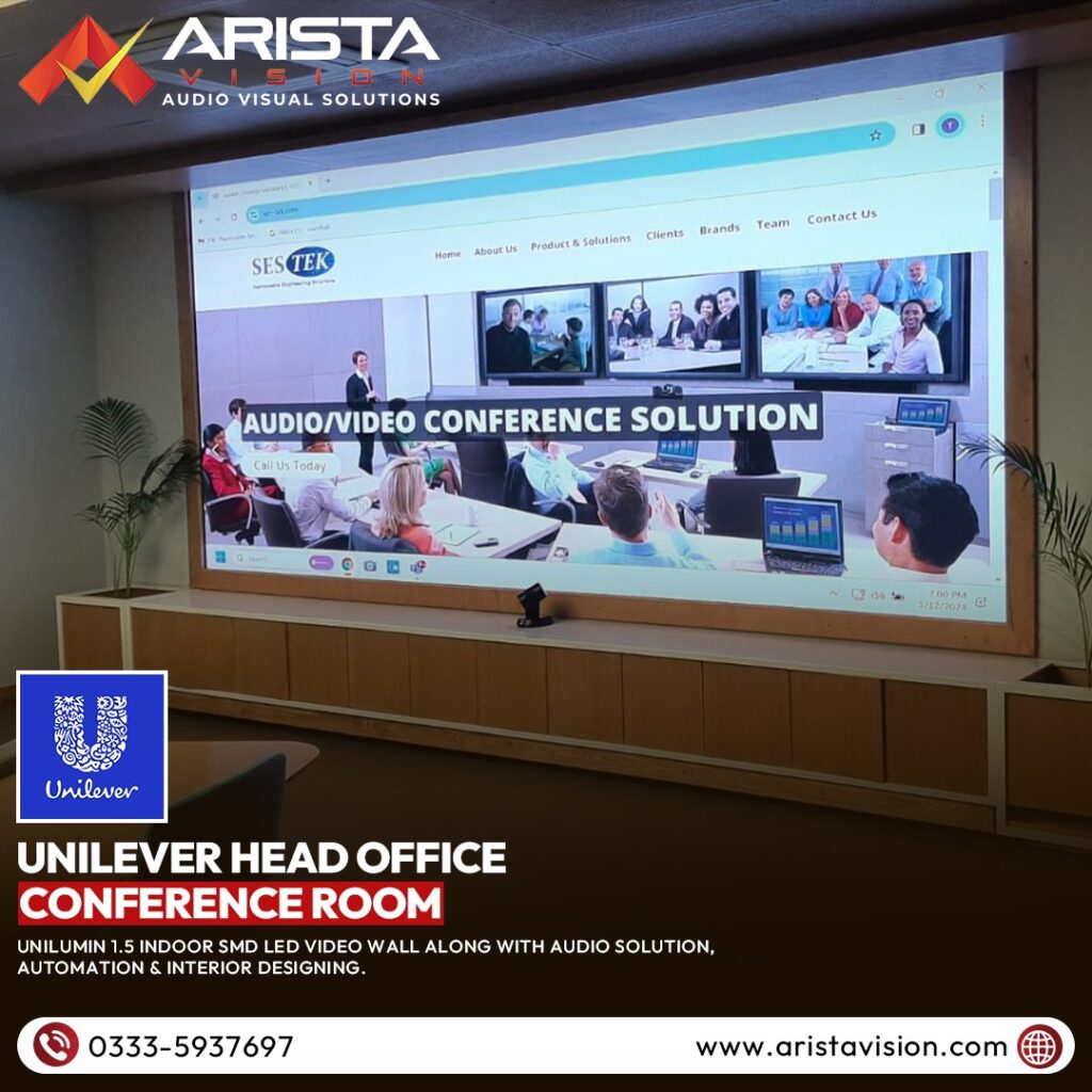 Unilever – Indoor SMD LED Video Wall Installation