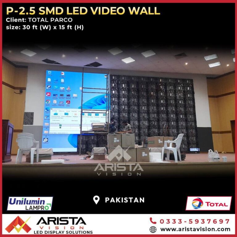 Total PARCO – P2.5 mm LED Video Wall & AV Automation